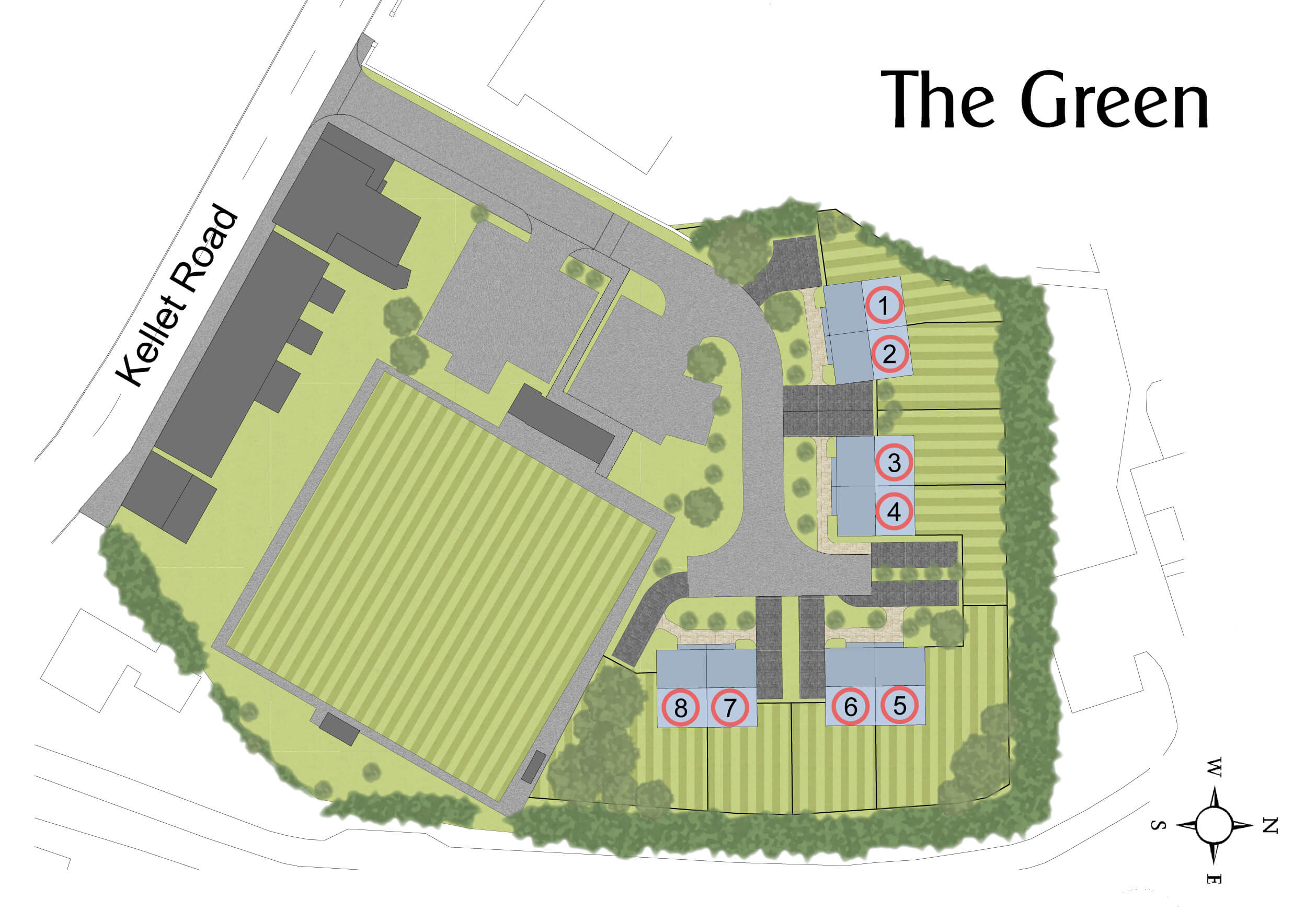 The Green | New 3 Bedroom Homes in Carnforth, Lancashire | Fellside